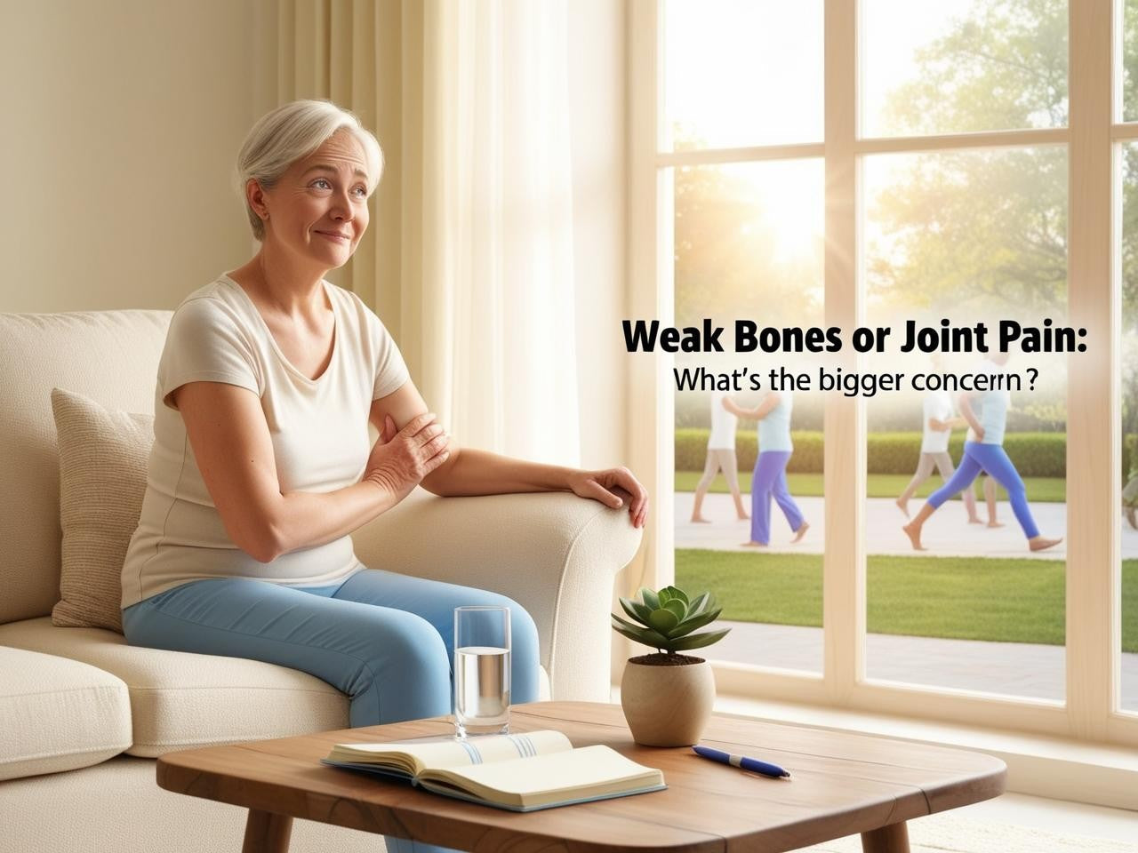 What's the greater concern: Weak Bones or Joint Pain?